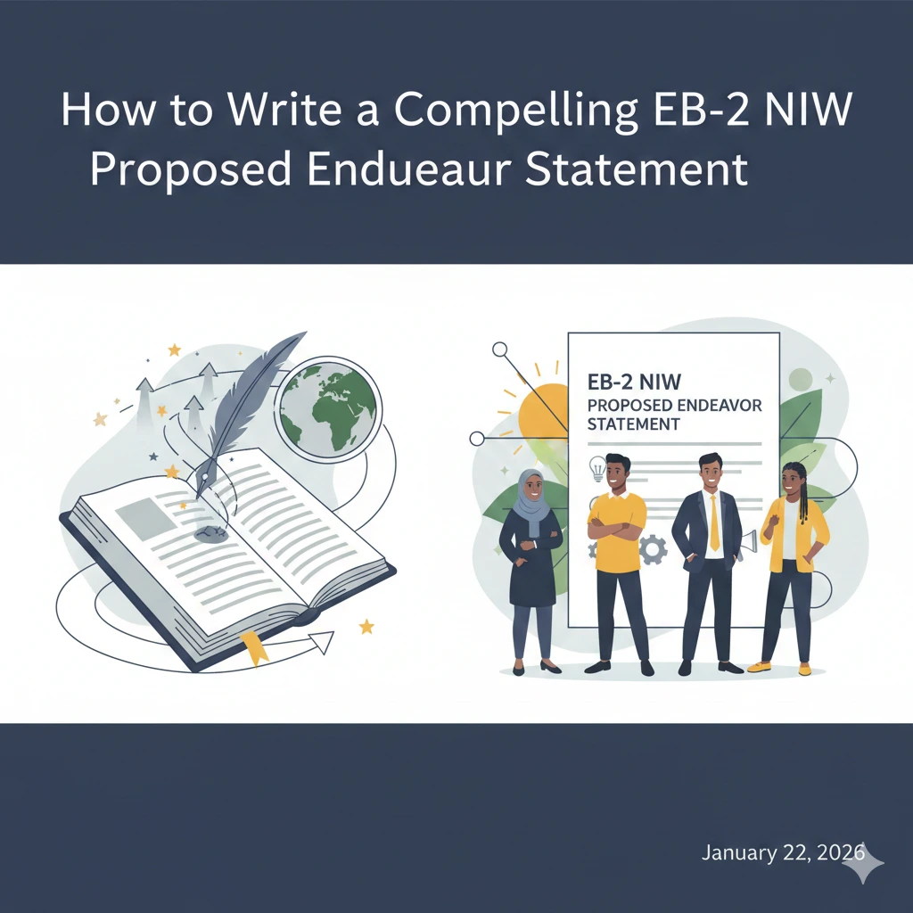 EB-2 NIW Proposed Endeavor Statement: How to Write It Right